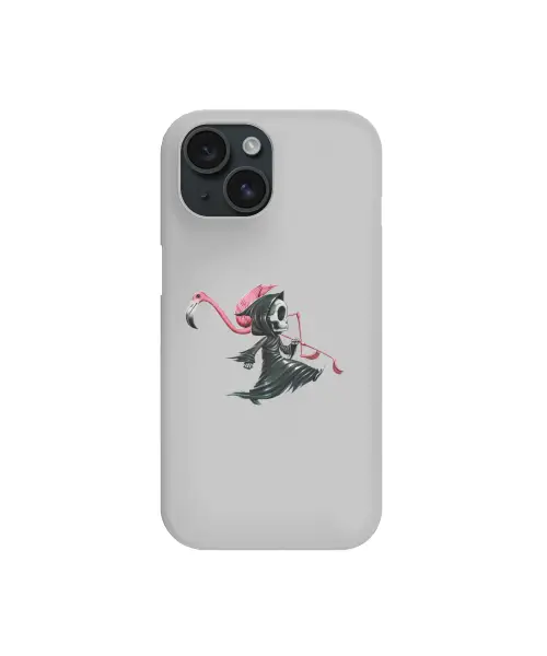 Casual Friday Grim Reaper Funny Work Phone Case for iPhone 16 15 14 13 ...
