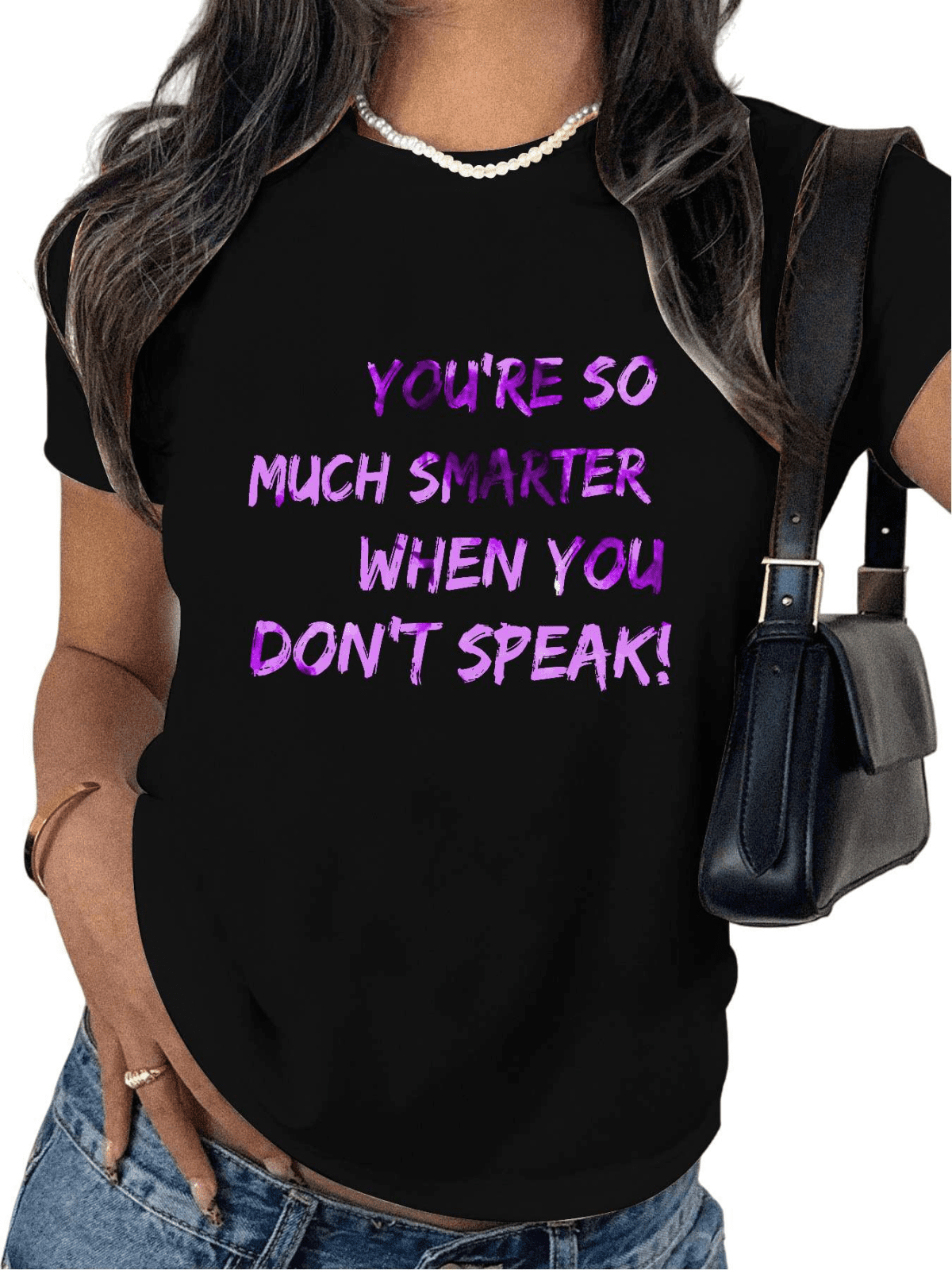 Casual Friend Rendezvous Deep Purple Gradient Hand Drawn Sarcastic Quip ...
