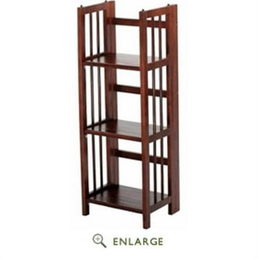 Winsome Wood Mission 3-Section Foldable Shelf, Natural Finish - Walmart.com