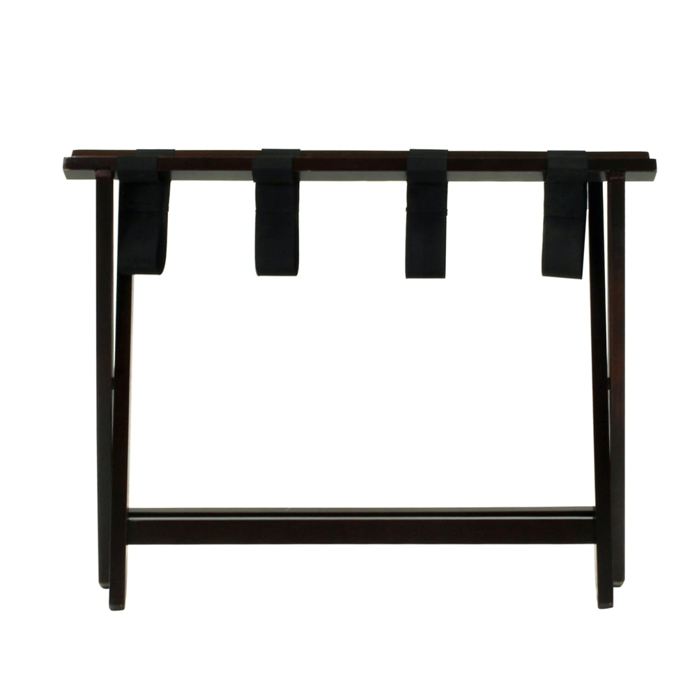 "Casual Home Extra-Wide 30"" Folding Wooden Luggage Rack, Hotel Guest ...