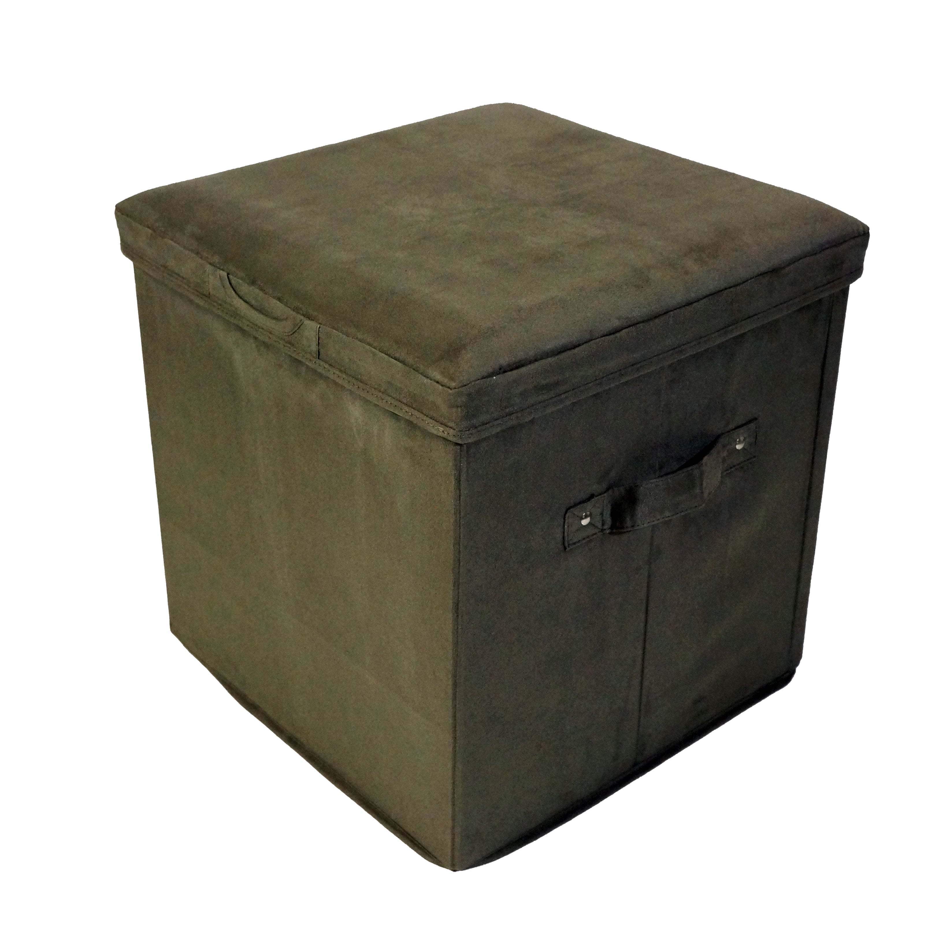 Casual Home Microsuede Folding Storage Ottoman, Sage - Walmart.com