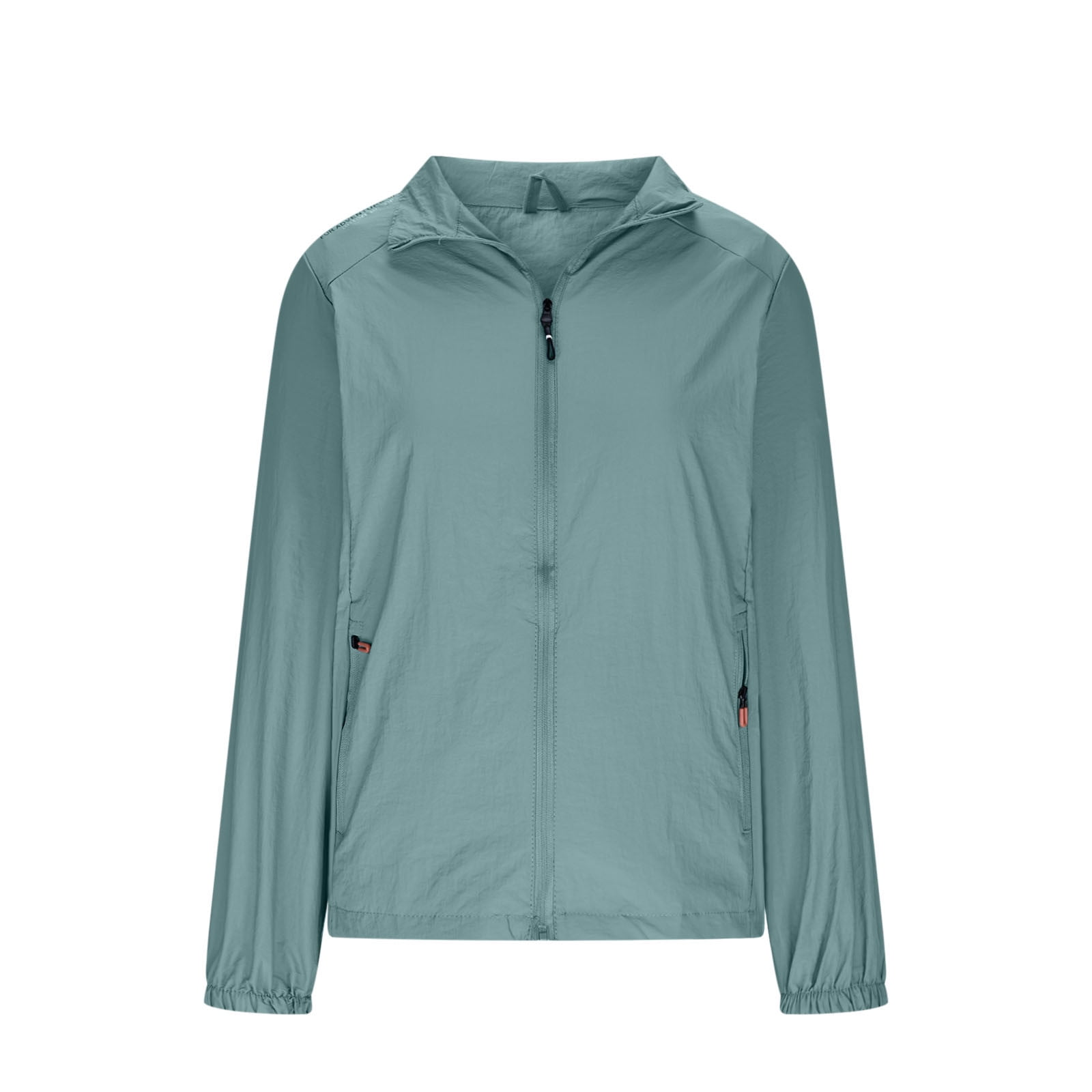 Casual Jackets for Women New Women's Sun Protection Athletic Jacket Zip up Collared Lightweight ...