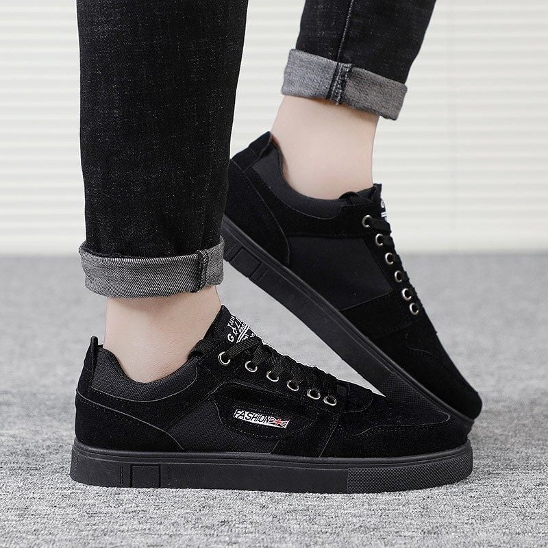 Casual Korean style plain panel shoes - Walmart.com