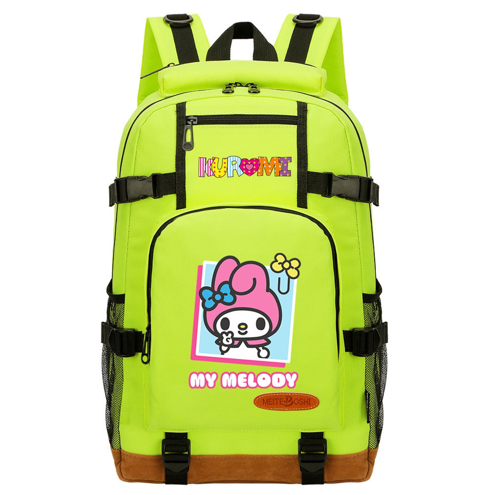 Casual Kuromi Cartoon Backpack Lightweight School Book Bag Student ...