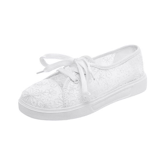 Casual Lace Up Sneakers for Women - Breathable Platform Walking Shoes ...