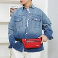 Casual Large Capacity Waist Bag, Men Women Crossbody Messenger Bag ...