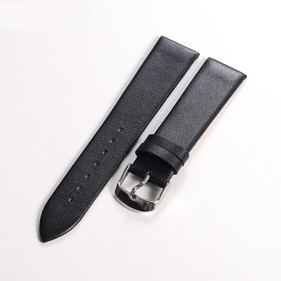 Casual Leather Watch Strap 18/20/22mm Replacement Watch Band For Men ...