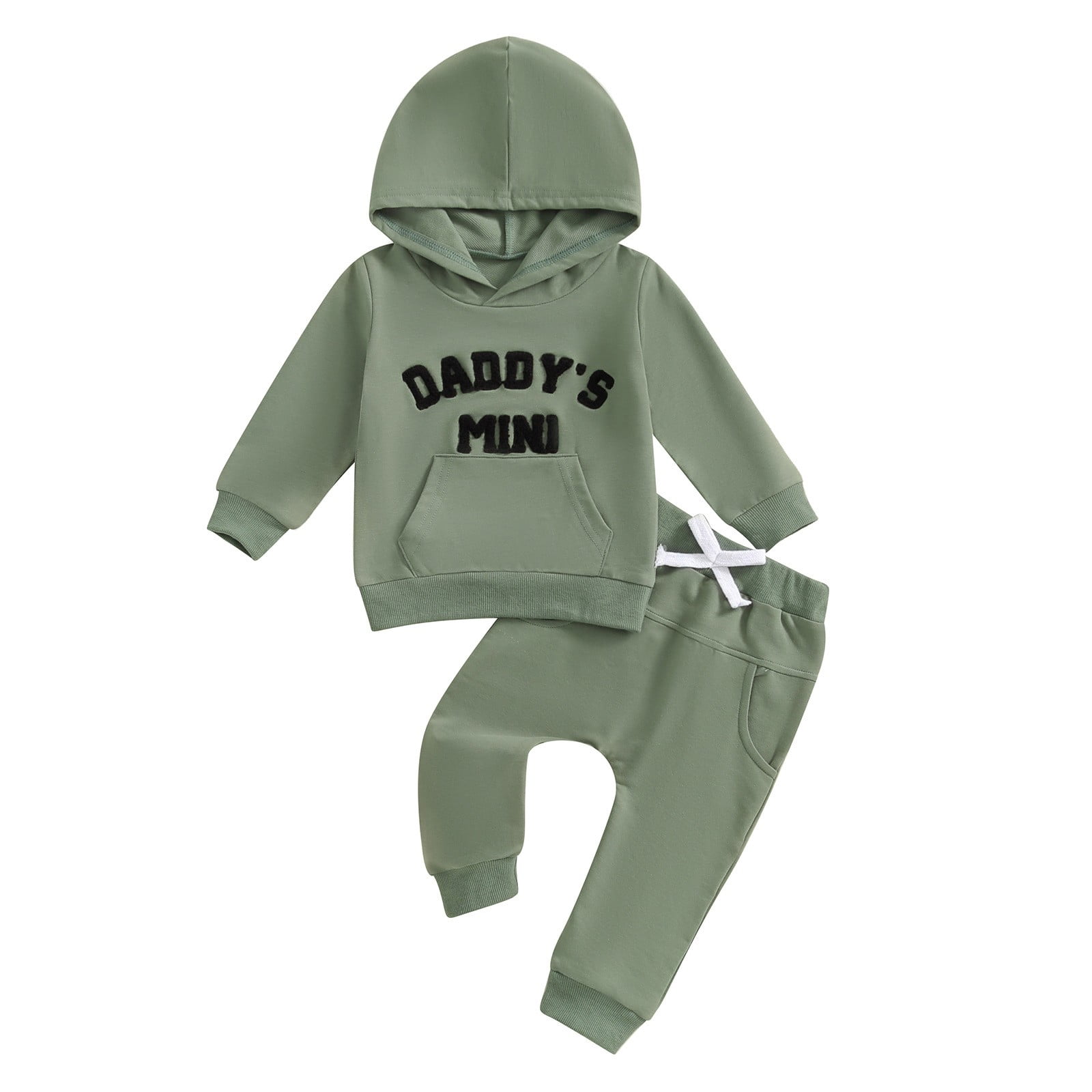 Casual Letter Print Long Sleeve Top and Drawstring Pants, Boys Outfits ...