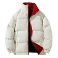 Casual Loose Winter Korean Style Warm Jacket For Couples Oversized ...