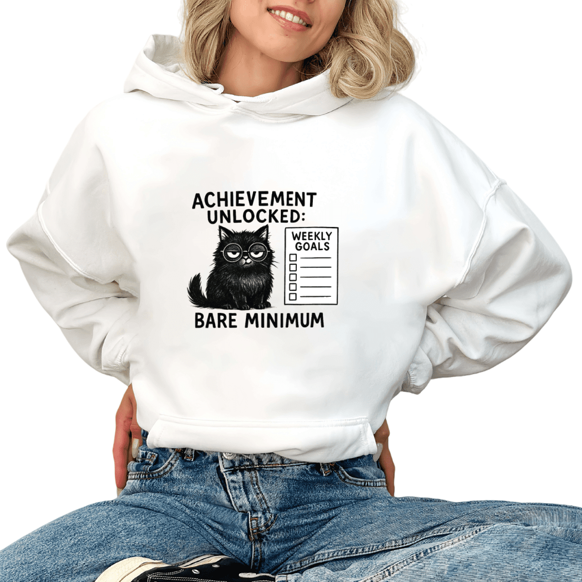 Casual Loungewear Work From Home White Weekly Goals Joke S-2XL ...