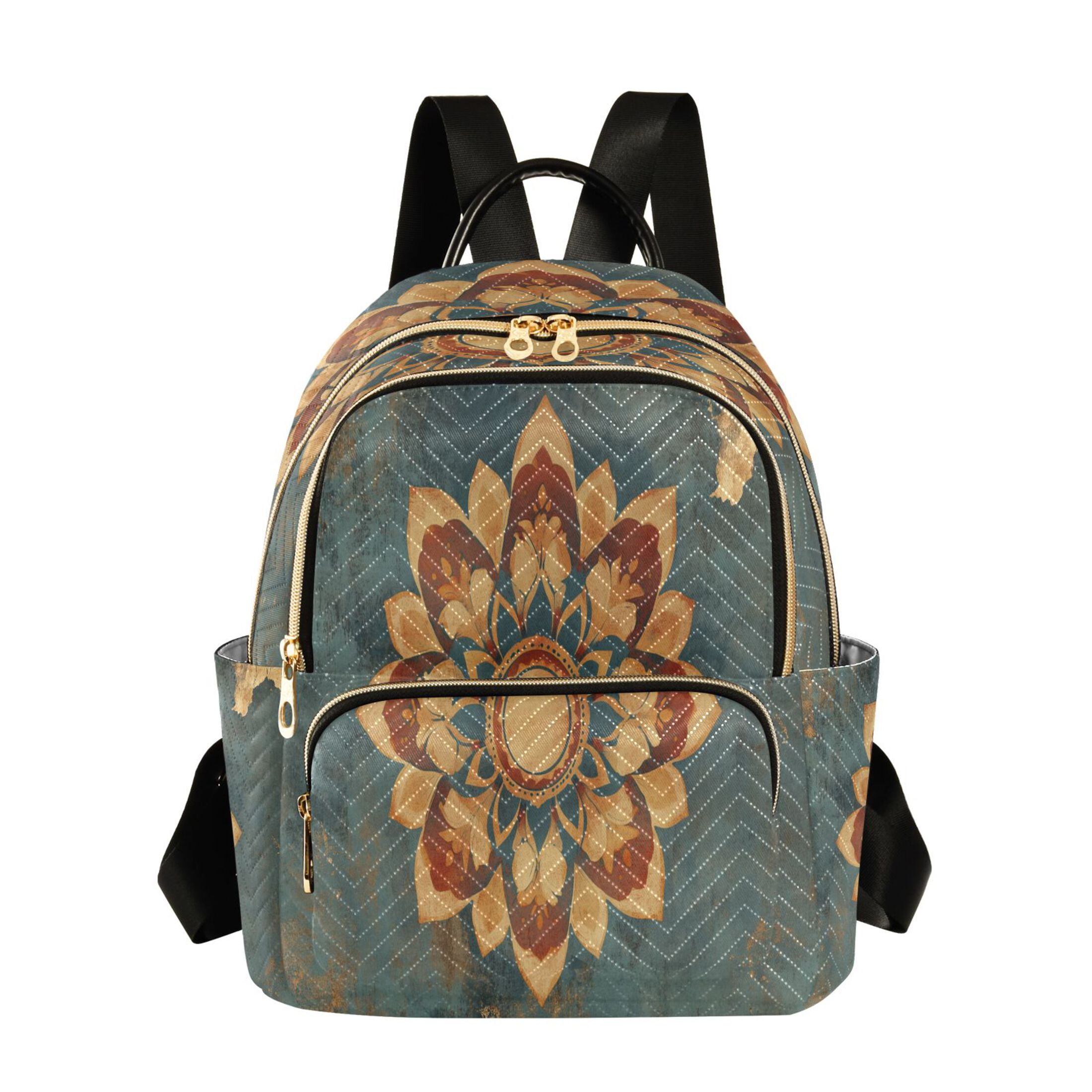 Casual Mandala Pattern Backpack for School,College and Travel, Water ...