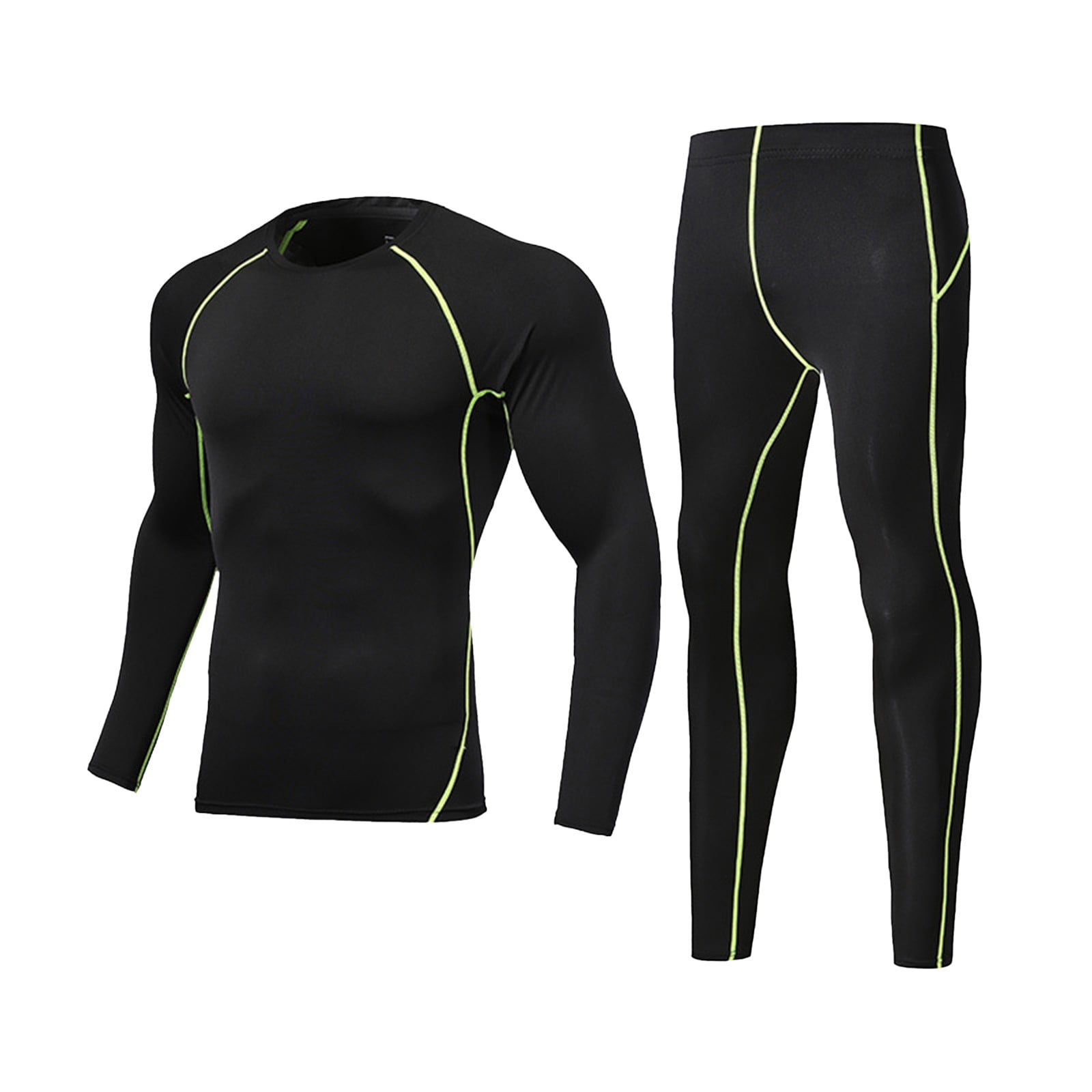 Casual Men Thermal Underwear Cold Weather Quick Heating Clothes Pant ...