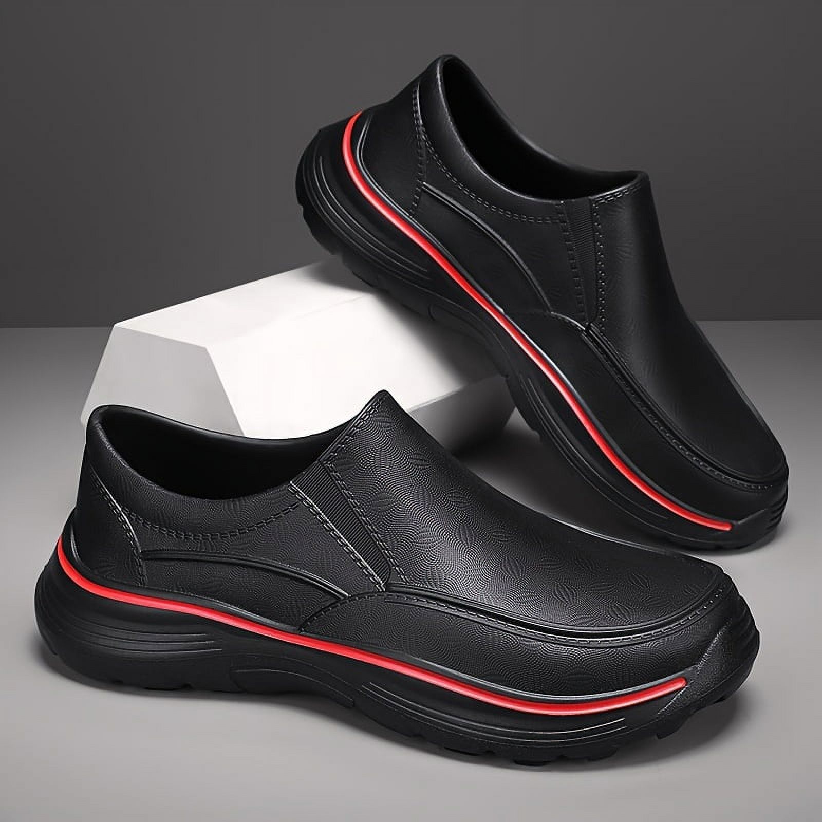 Casual Men's Shoes for Hotel, Restaurant Chefs - Thick Sole Comfortable ...