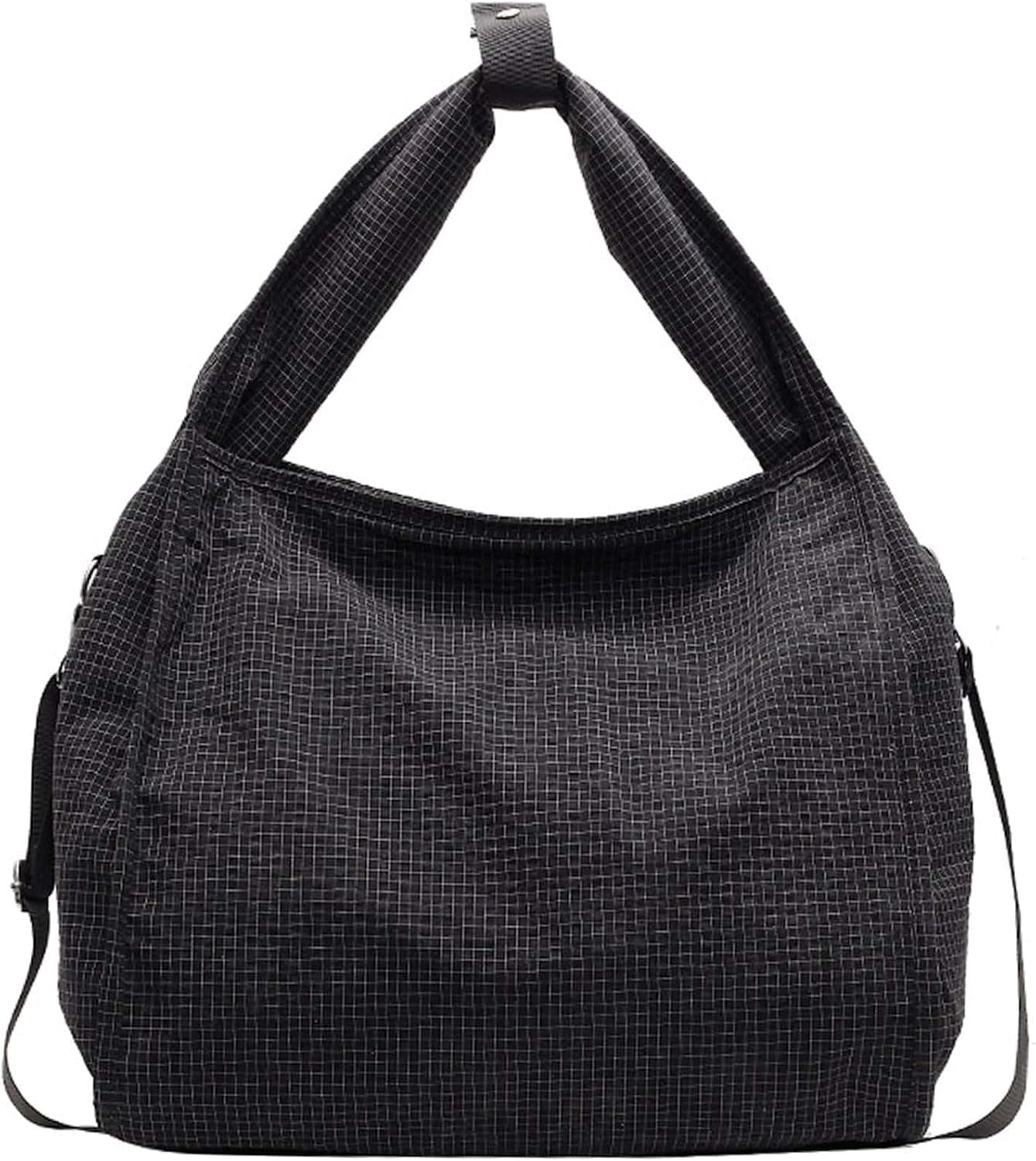 Casual Messenger Bag Plaid Nylon Crossbody Bag Laptop Bag Chic Stachel ...