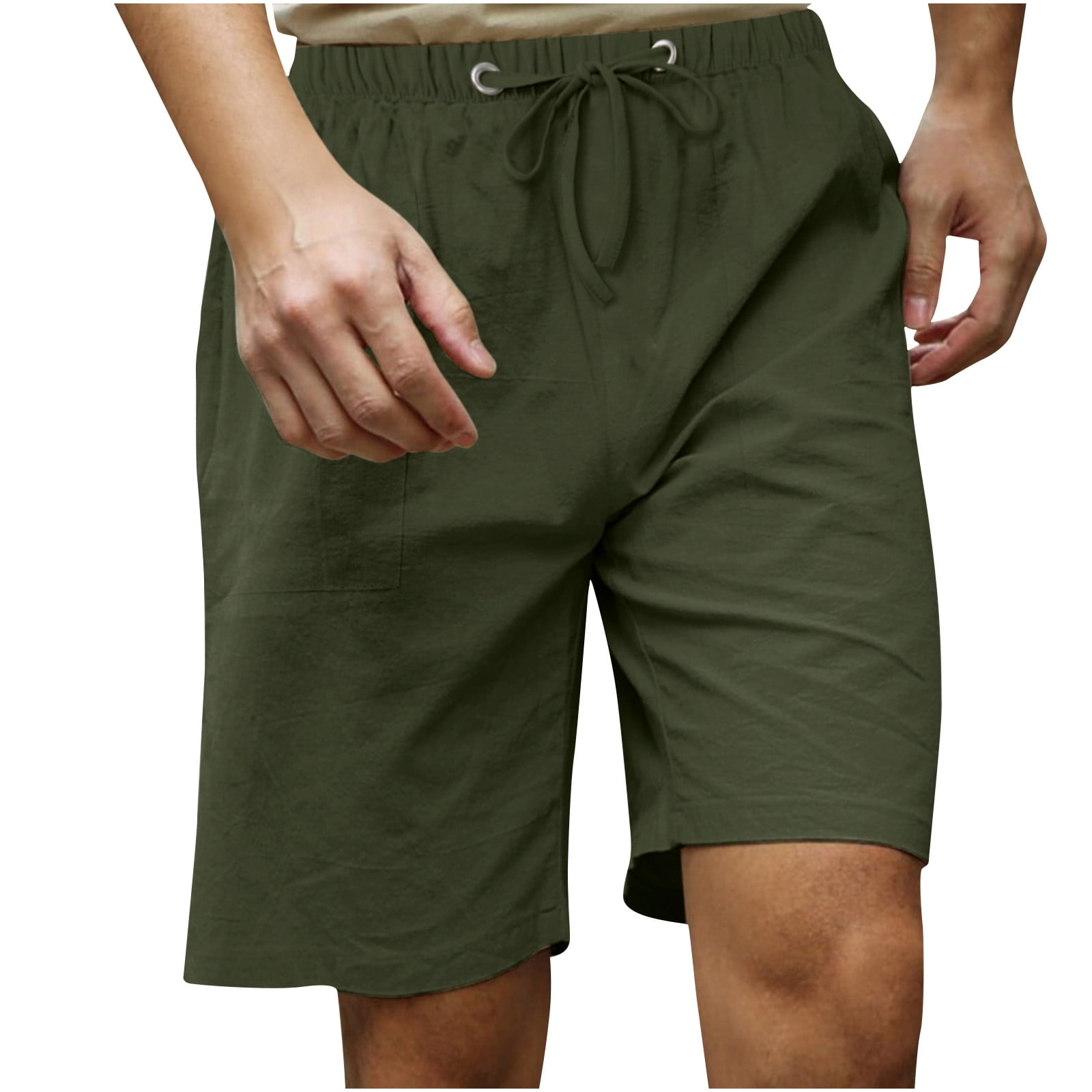 Casual Office Shorts for Men Classic Formal Work Pants Summer Business ...