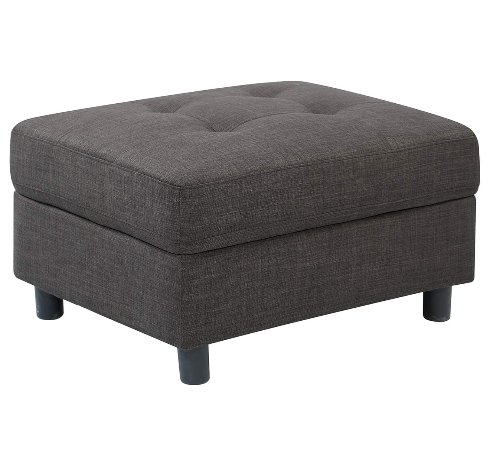 Casual Ottoman/Modern Coffee Table - Rectangular Shaped - Sturdy Wood ...