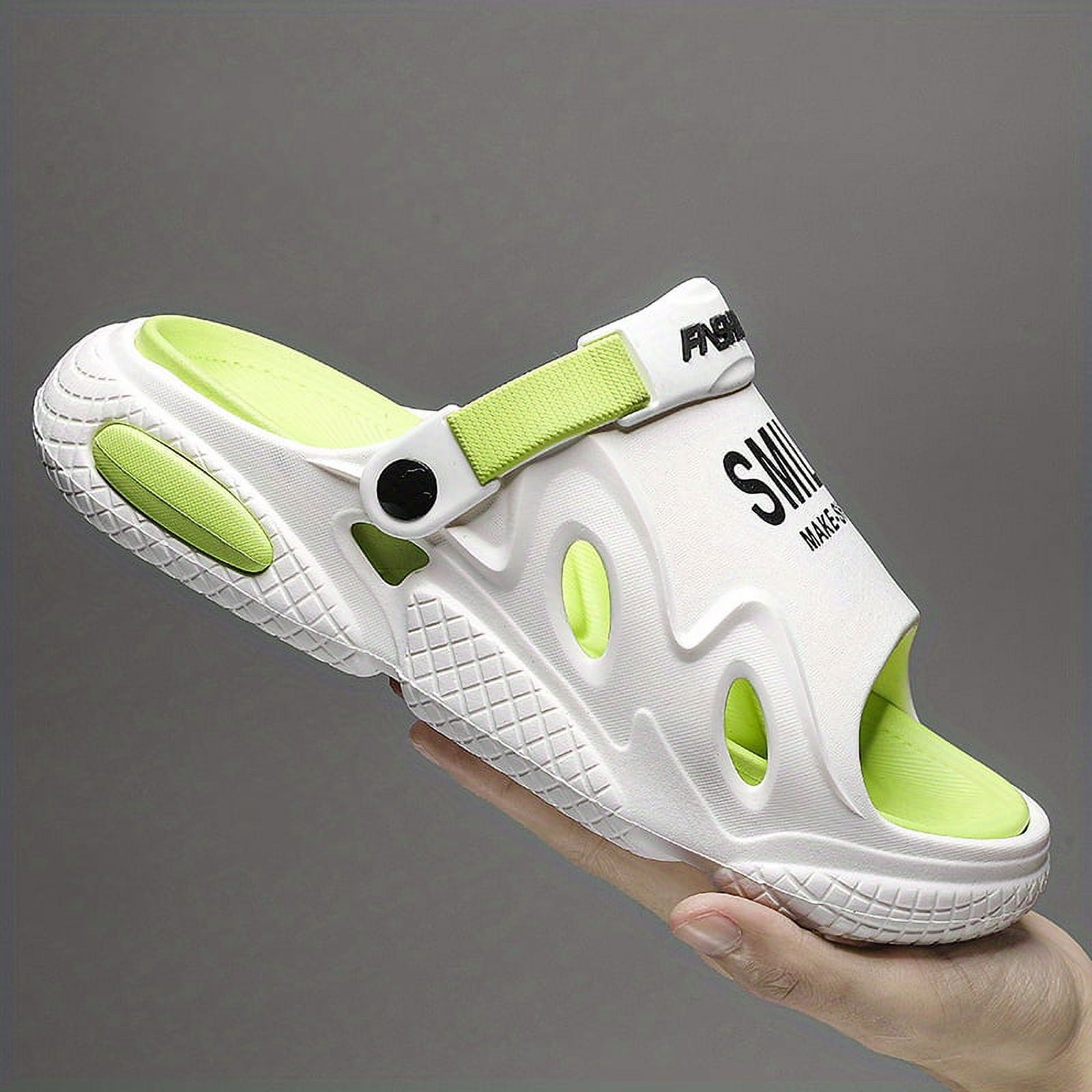 Casual Outdoor Walking Shoes,Men's Stylish Letters Print Outdoor Slip ...