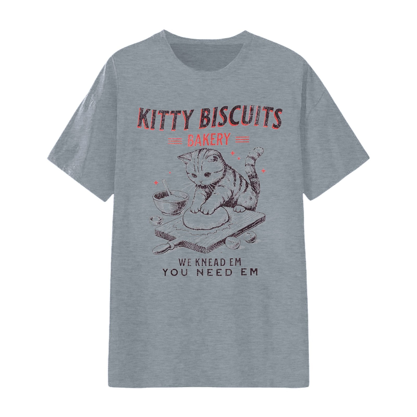 Casual Outfits for Women Graphic Print Short Sleeve Crew Neck Soft ...