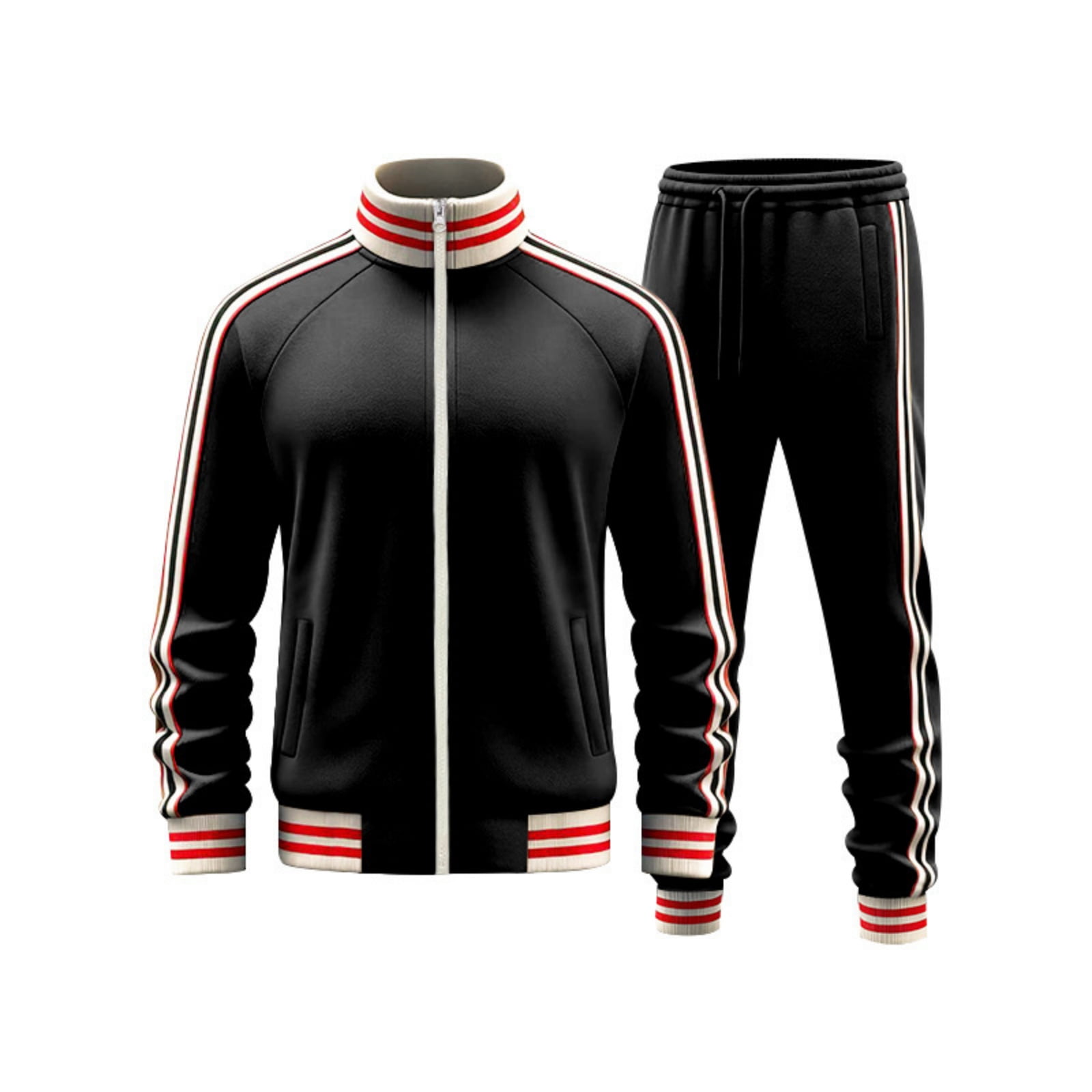 Casual Pants Set for Autumn and Winter Men's Spring Autumn Tracksuit ...
