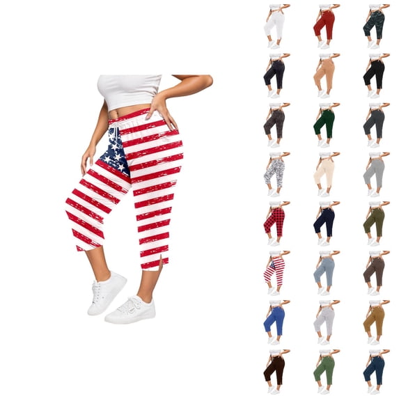 Casual Pants With Pockets Soft Stretchy Yoga Trousers For Comfortable ...