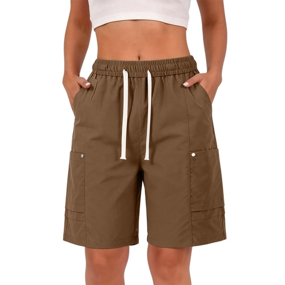 Casual Pants for Women 2026 Summer Shorts Cargo Shorts with Pockets ...