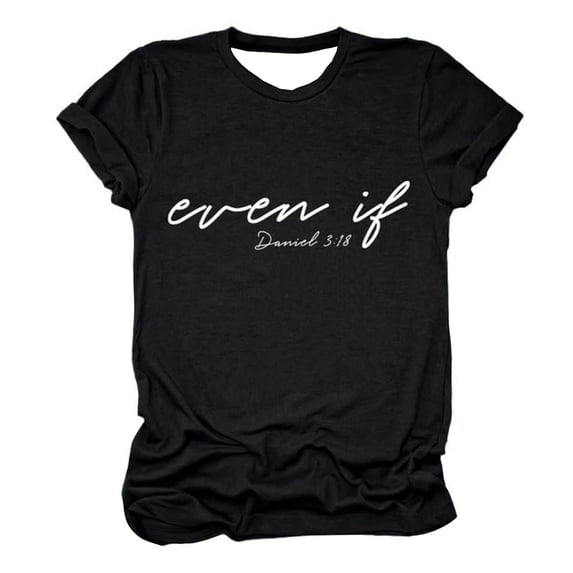 Casual Printed Round Neck Short Sleeve T‑Shirt for Everyday Comfort ...