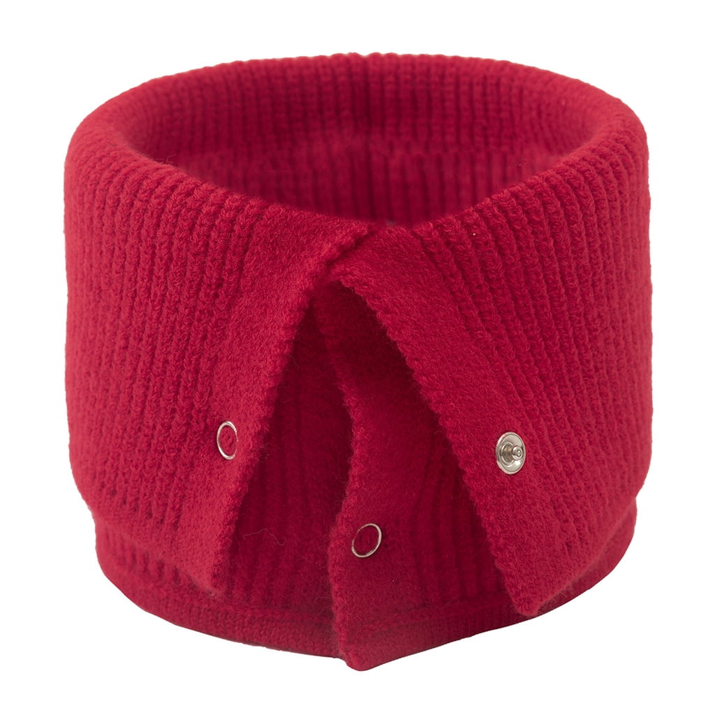 Casual Scarfs For Women Neck Wrap Neck Warmer Scarf With Button Closure ...
