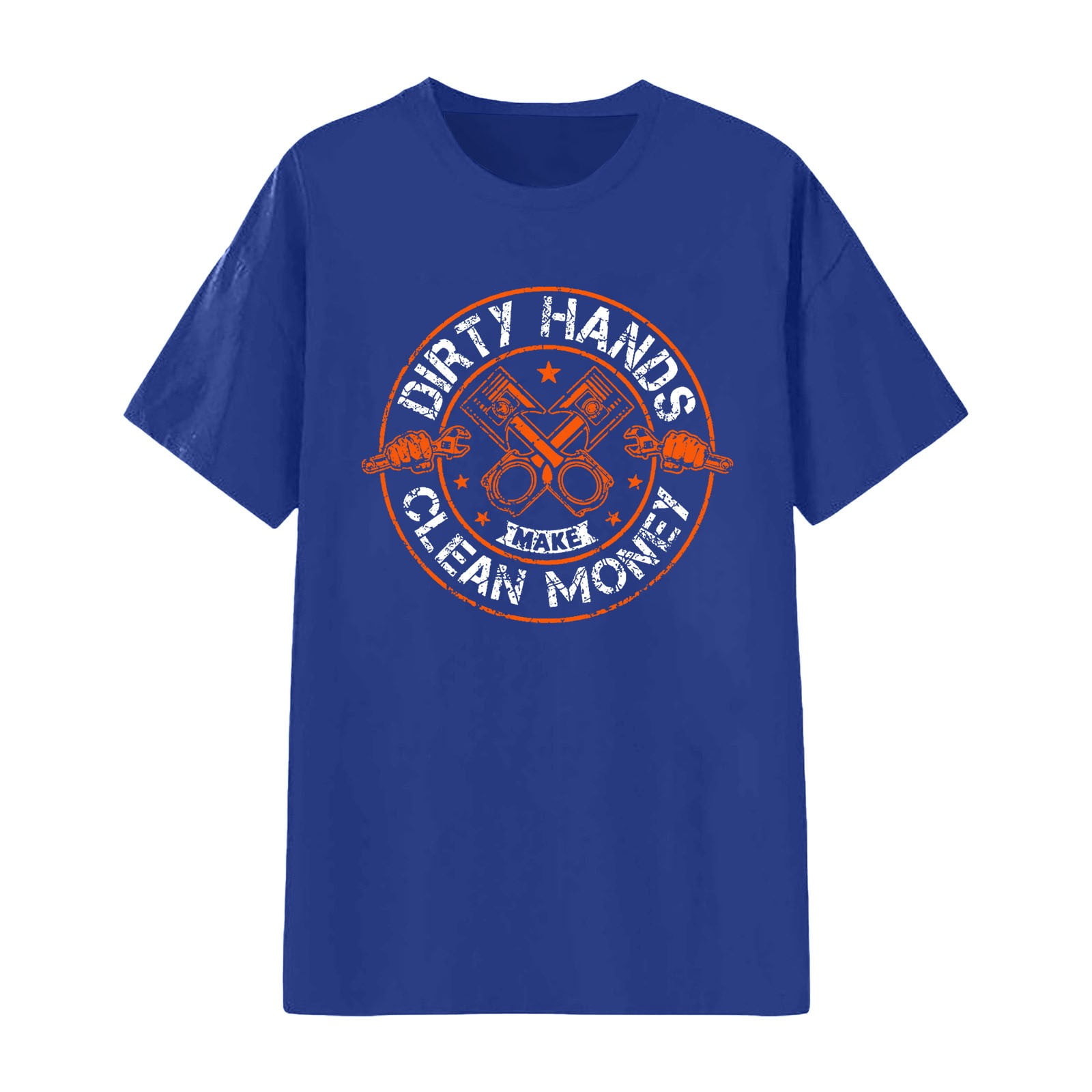 Casual Shirt for Women Graphic Printed Short Sleeve Crew Neck Soft ...