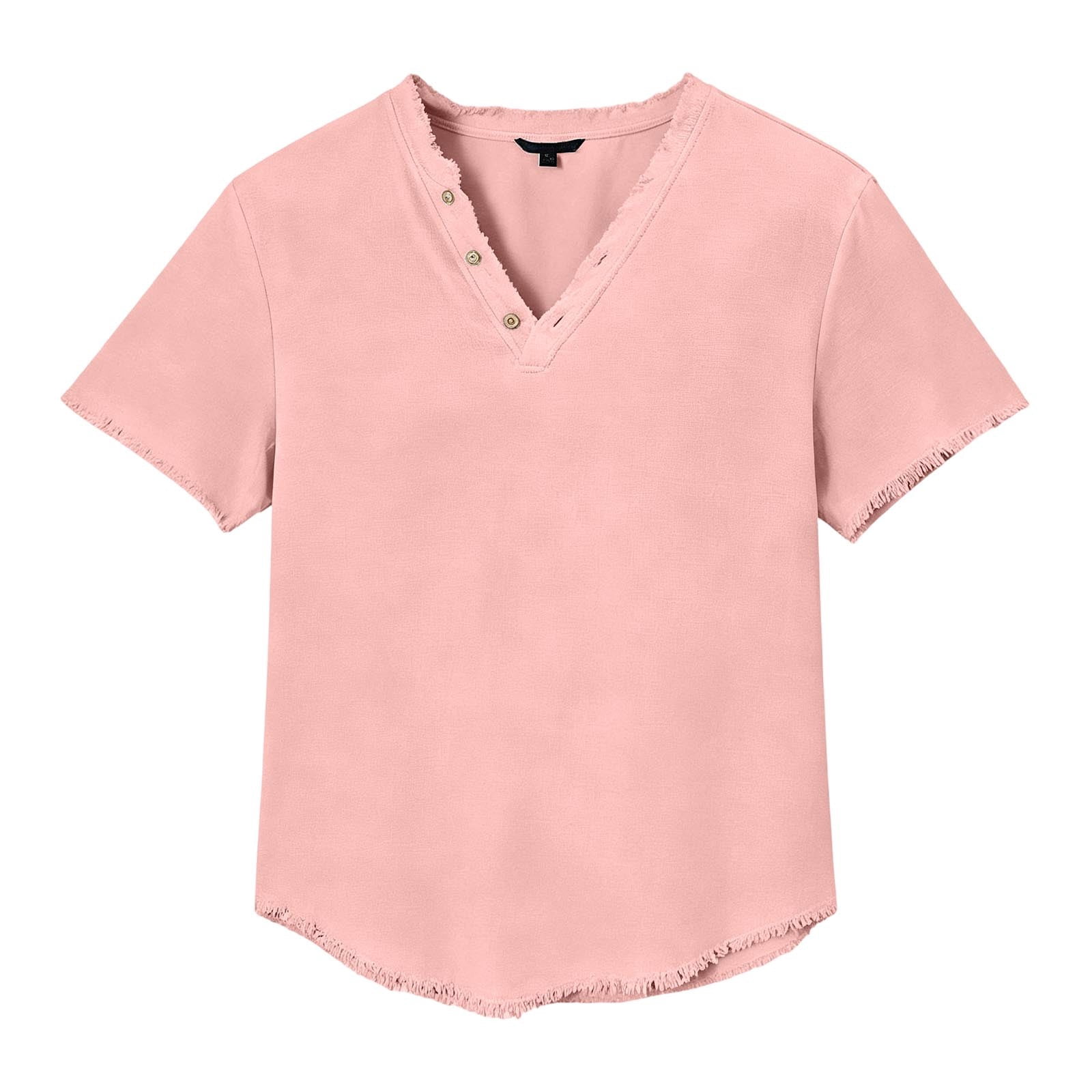 Casual Shirts for Mens Round Neck Ice Silk Short Sleeve Stretch Cool ...