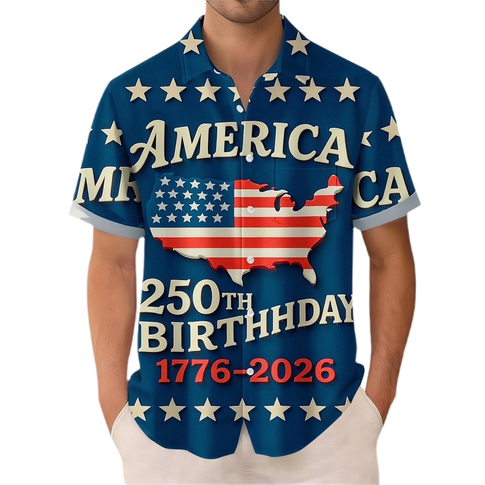 Casual Shirts for Mens Short Sleeve Tropical Floral Print Button Down ...