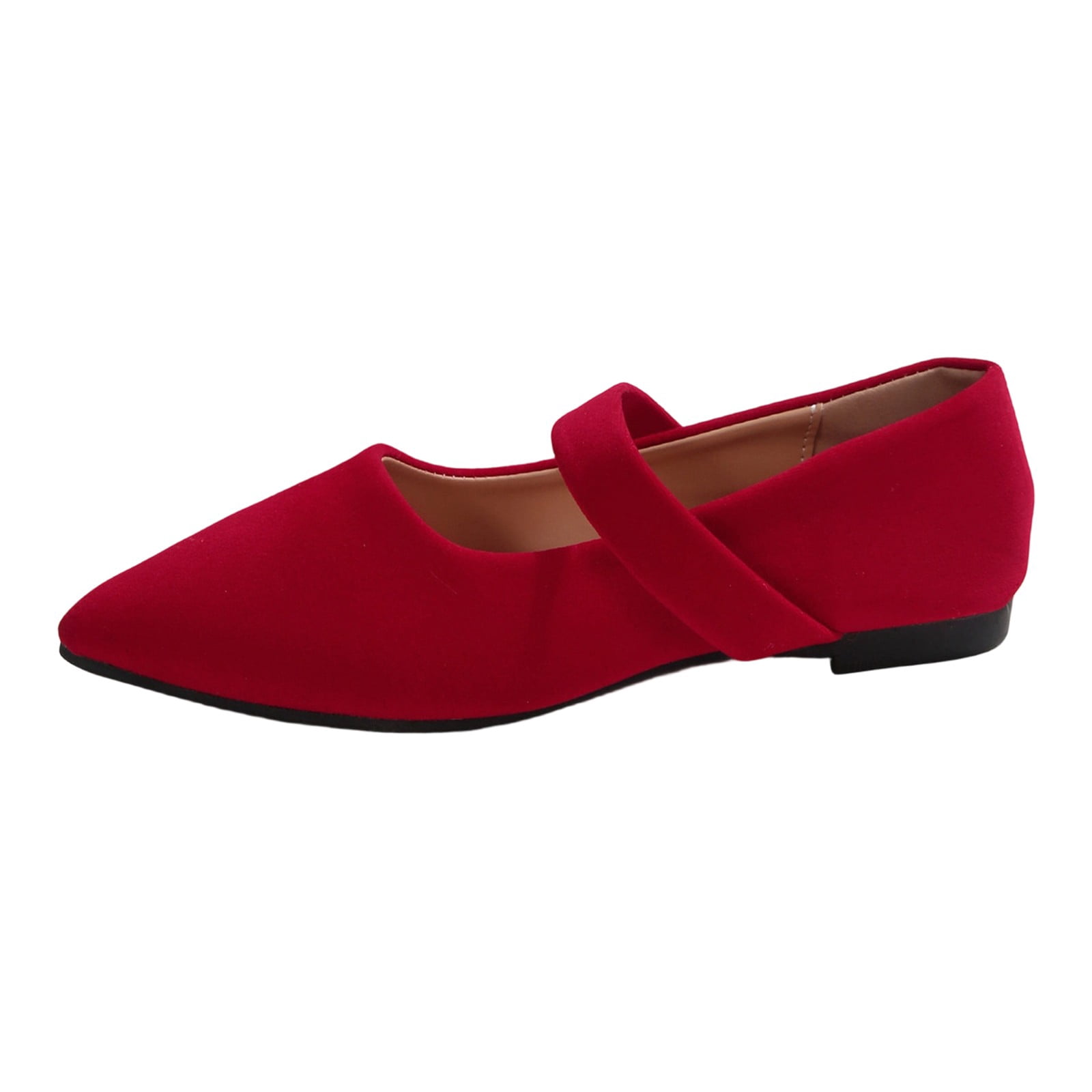 Casual Shoes for Women Summer Pointed Toe Minimalist Lace Up Casual ...