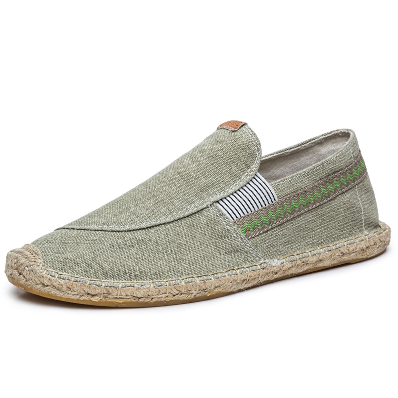 Casual Shoes for Men,Men's Casual Shoes Trendy Breathable Linen Canvas ...