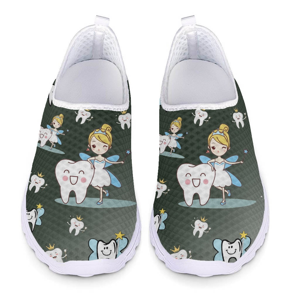 Casual Shoes for Women Loafers Mesh Slip on Flats Breathable Sport ...