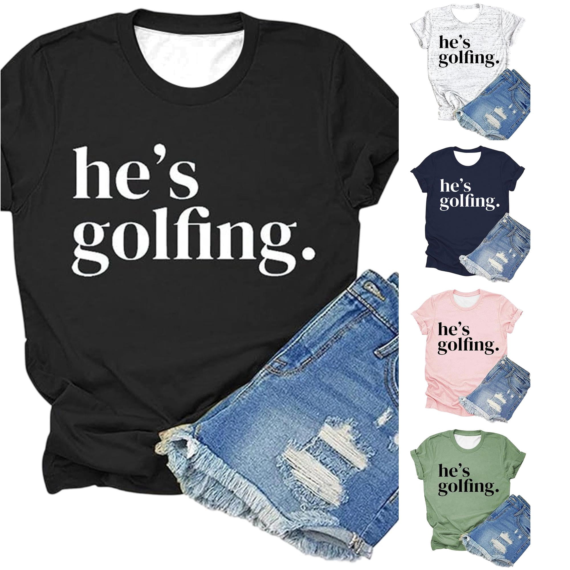 Casual Short Sleeve T Shirt with Printed Design Crew Neck Basic Tee for ...