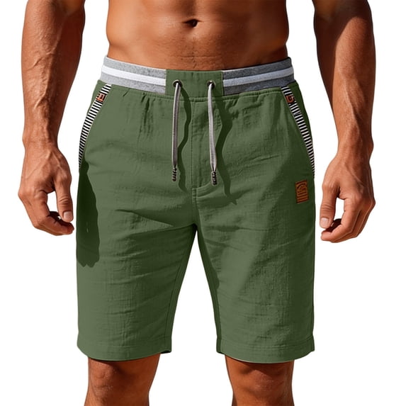Casual Shorts for Men Men's Shorts Colour Loose Summer Casual Baggy ...
