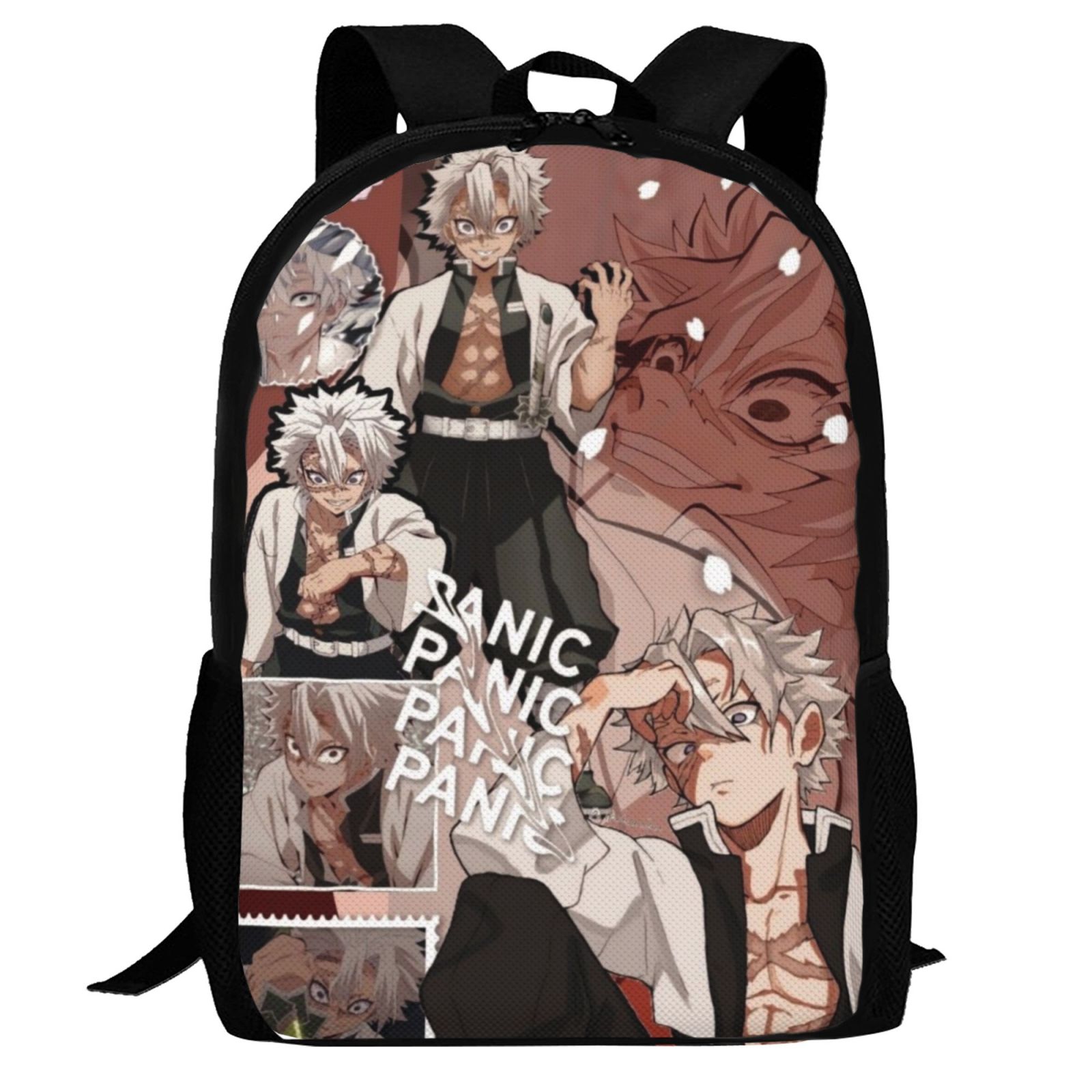 Casual Shoulder Bookbag, Demon Slayer Shinazugawa Sanemi Backpack ...