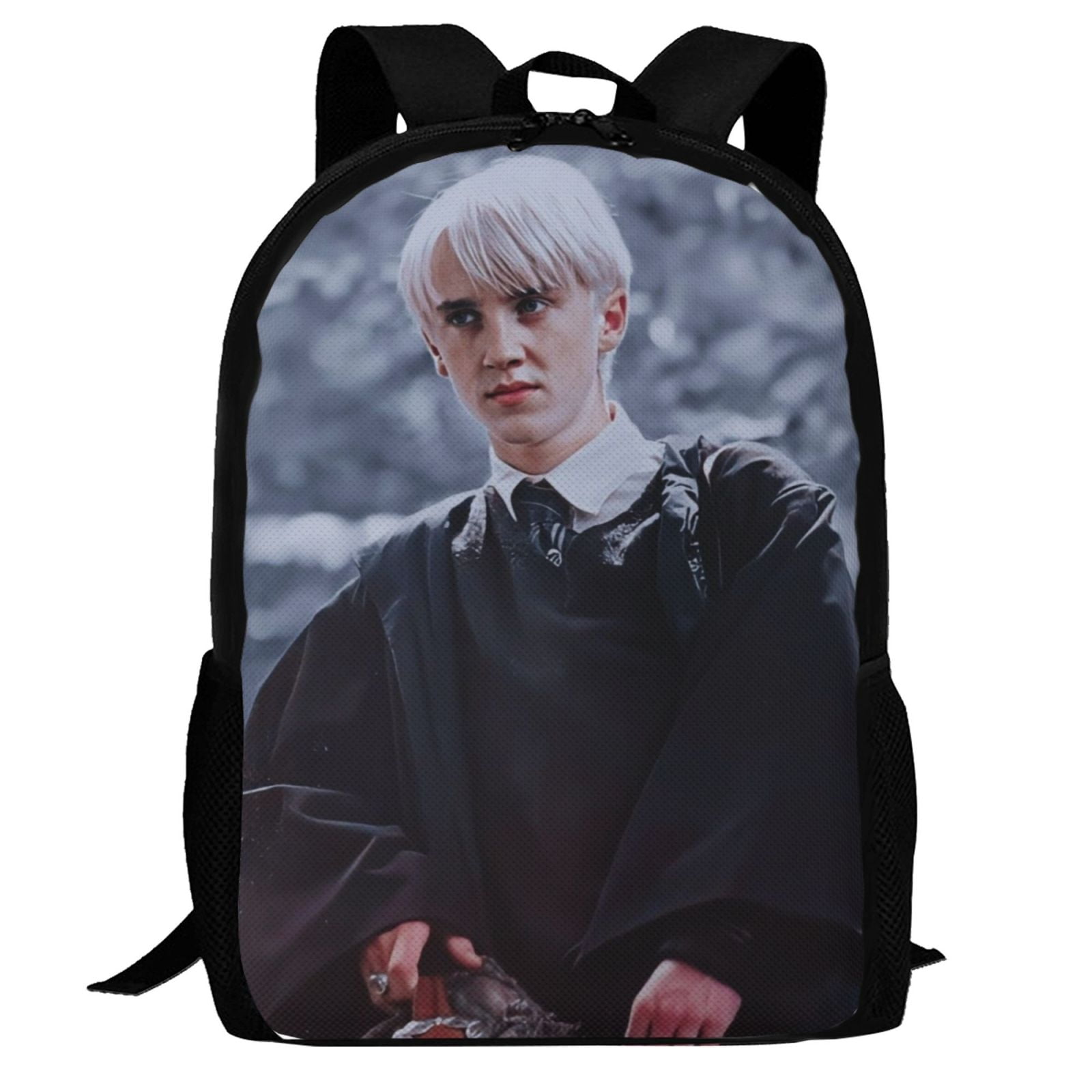 Casual Shoulder Bookbag, Draco Malfoy Backpack Travel Bag Knapsack For Outdoor Hiking - Walmart.com