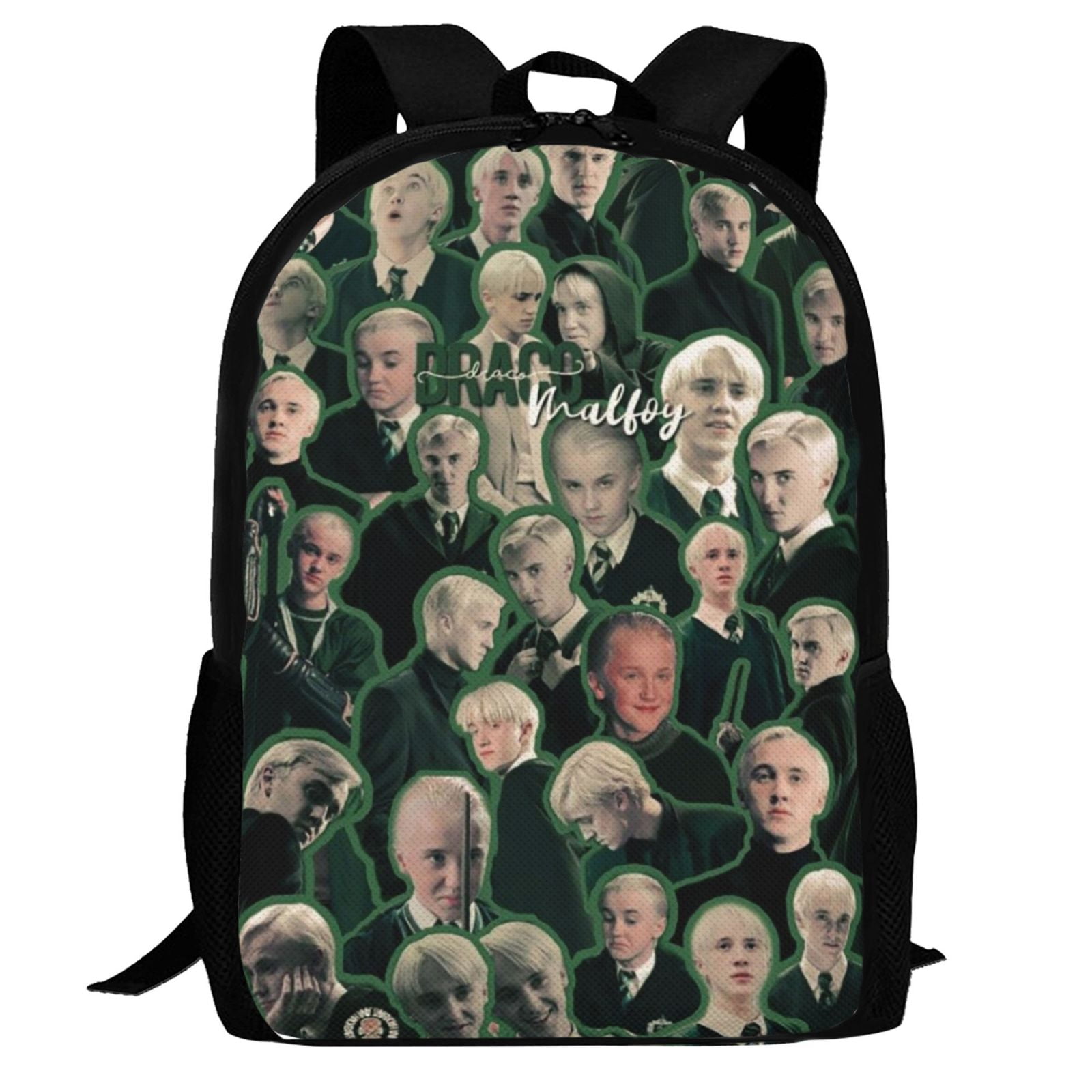 Casual Shoulder Bookbag, Draco Malfoy Backpack Travel Bag Knapsack For Outdoor Hiking - Walmart.com