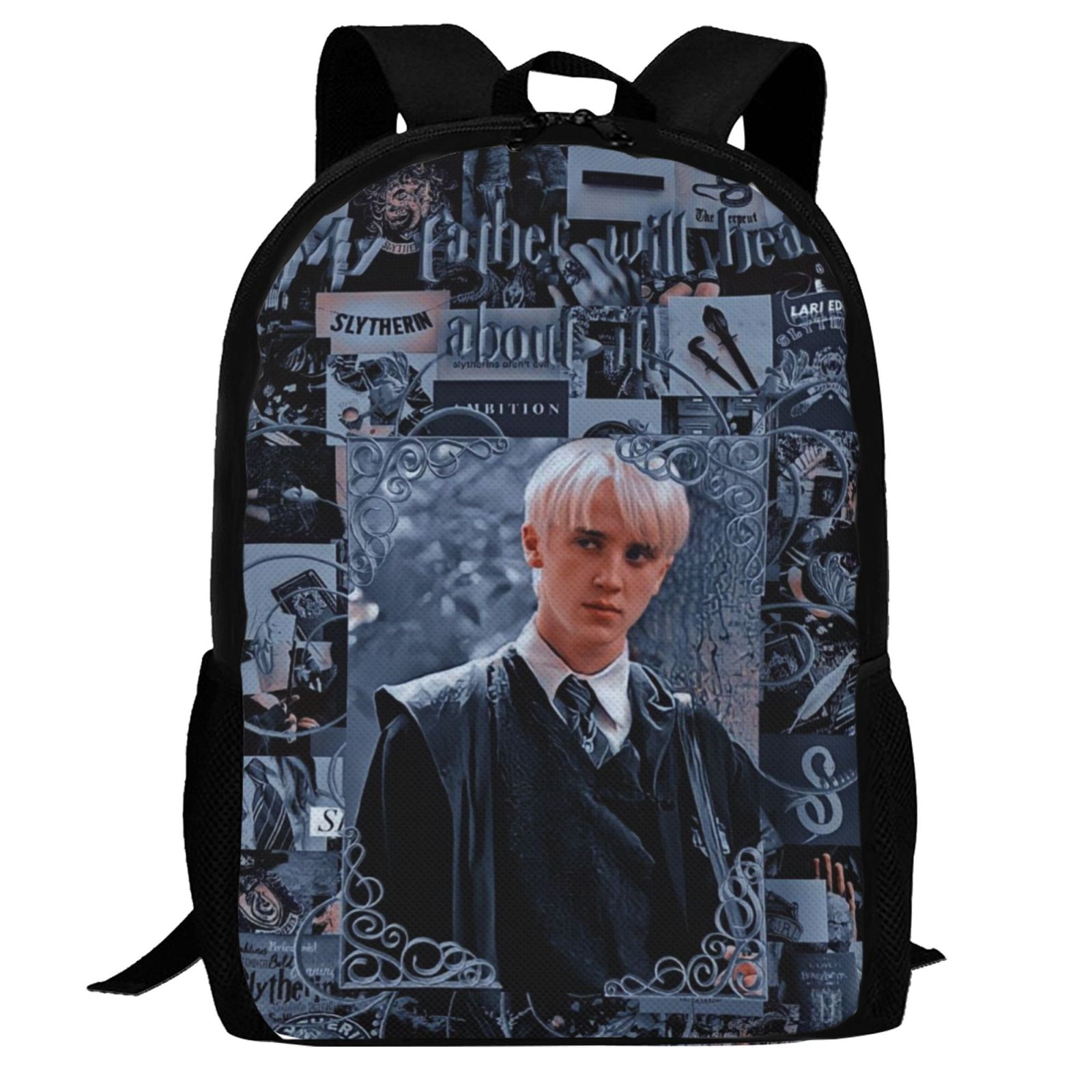 Casual Shoulder Bookbag, Draco Malfoy Backpack Travel Bag Knapsack For Outdoor Hiking - Walmart.com