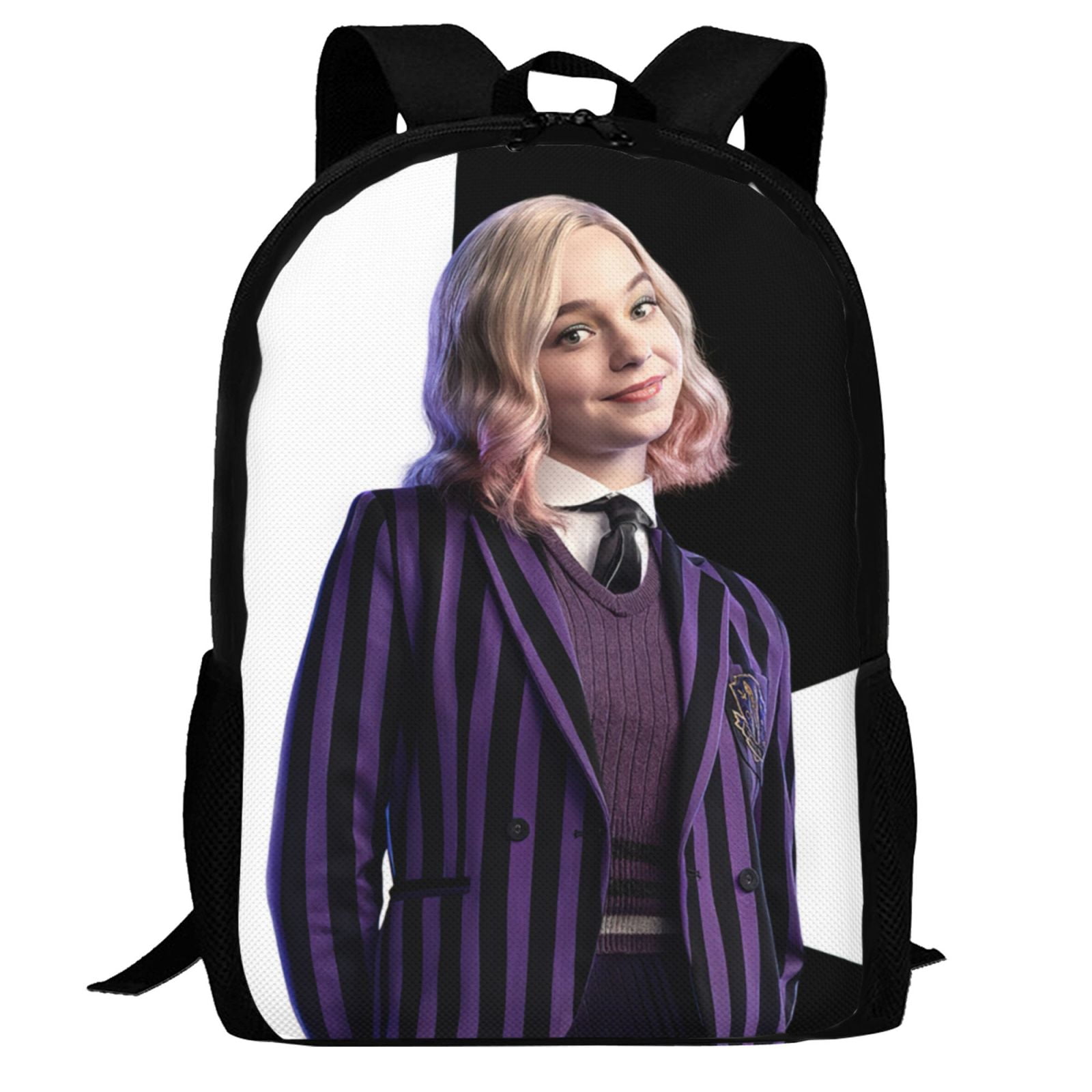 Casual Shoulder Bookbag, Enid Sinclair Emma Myers Backpack Travel Bag ...