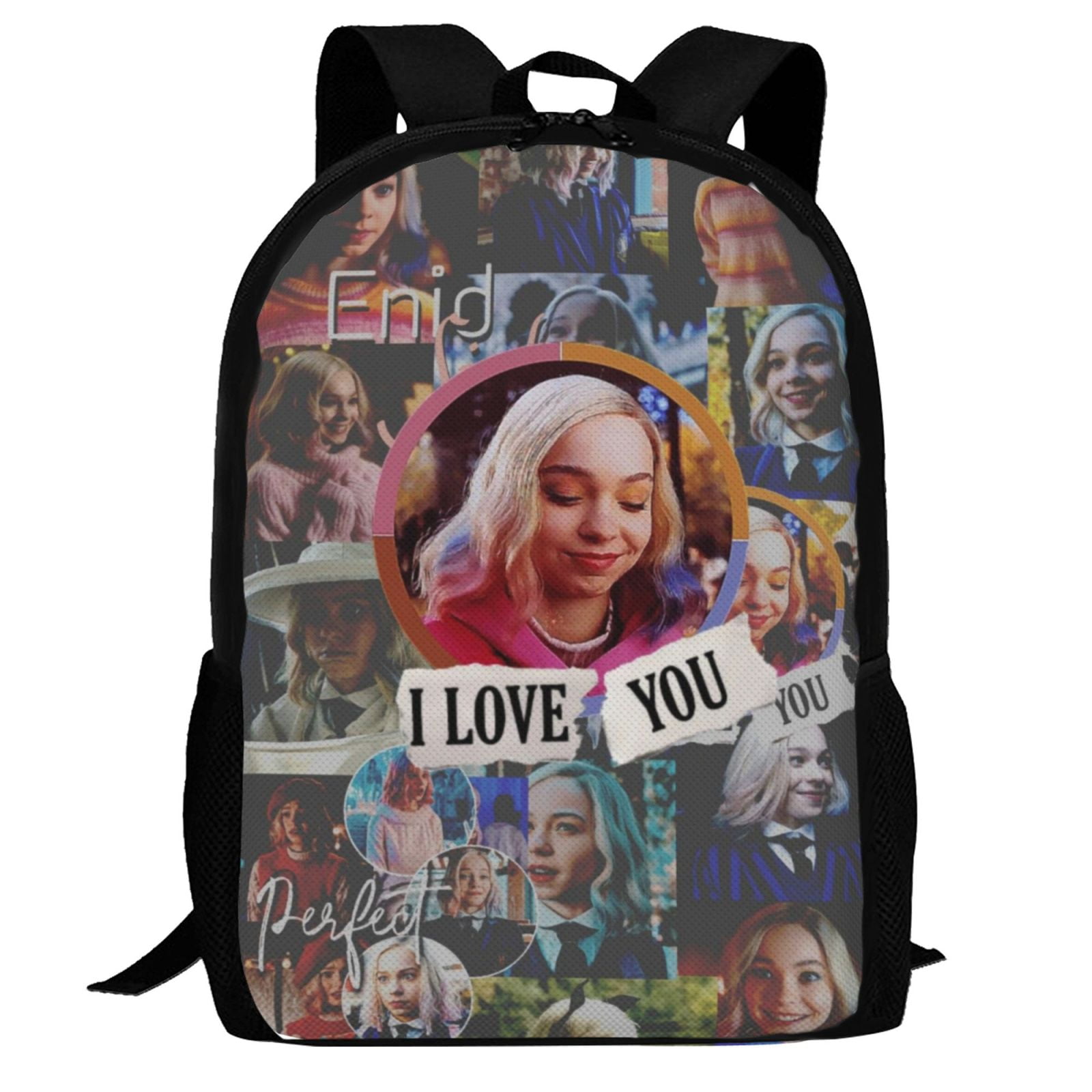 Casual Shoulder Bookbag, Enid Sinclair Emma Myers Backpack Travel Bag ...