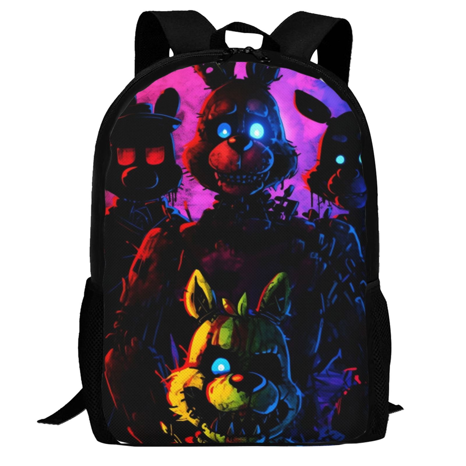 Casual Shoulder Bookbag, Five Nights At Freddy's FNAF Backpack Travel ...