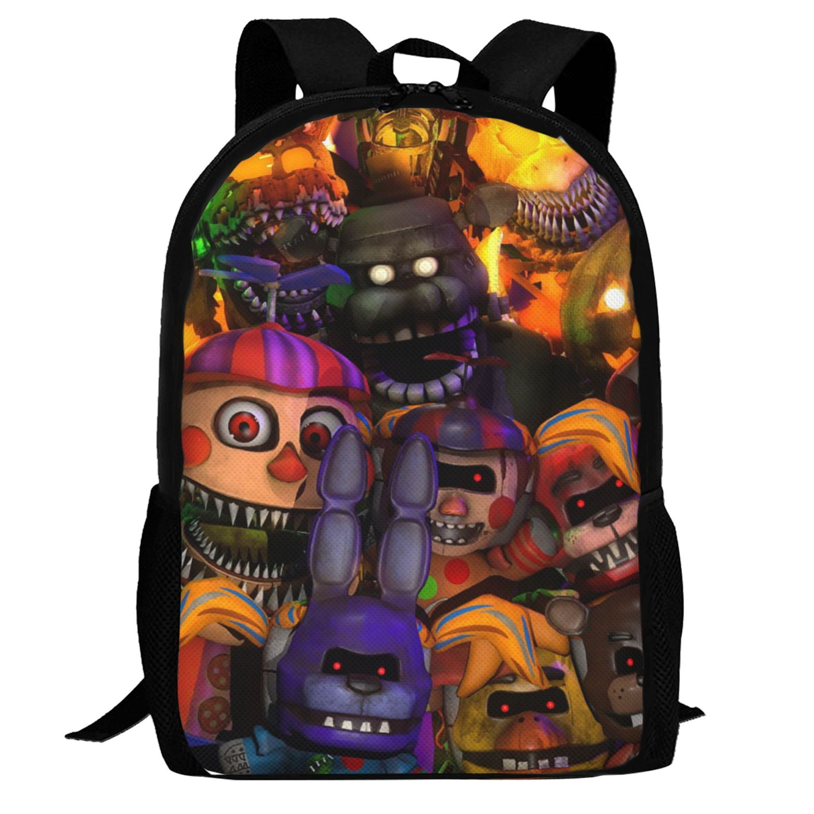 Casual Shoulder Bookbag, Five Nights At Freddy's FNAF Backpack Travel ...