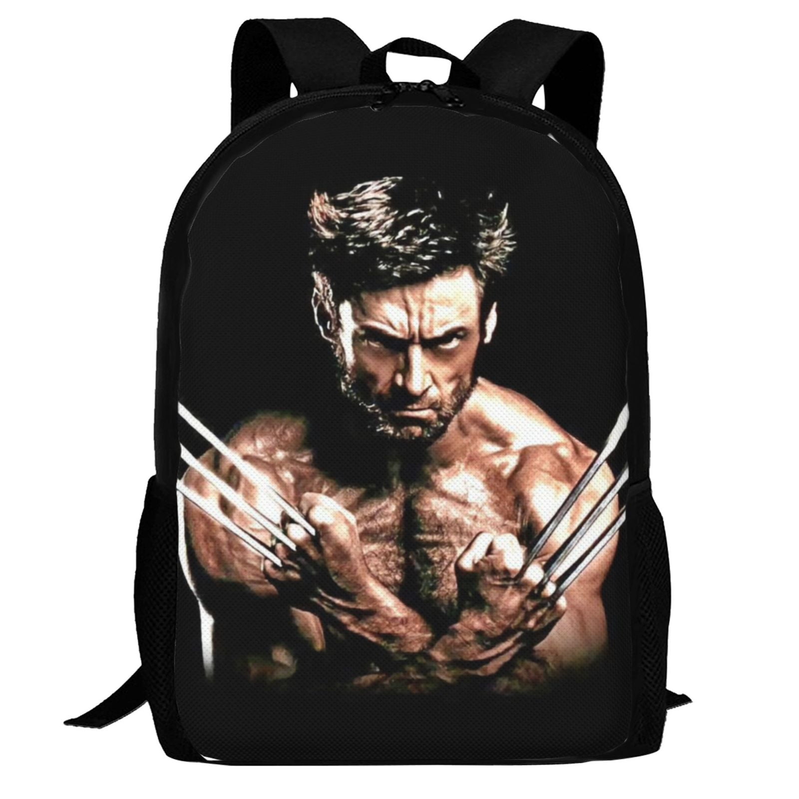 Casual Shoulder Bookbag, Hugh Jackman Wolverine Backpack Travel Bag ...