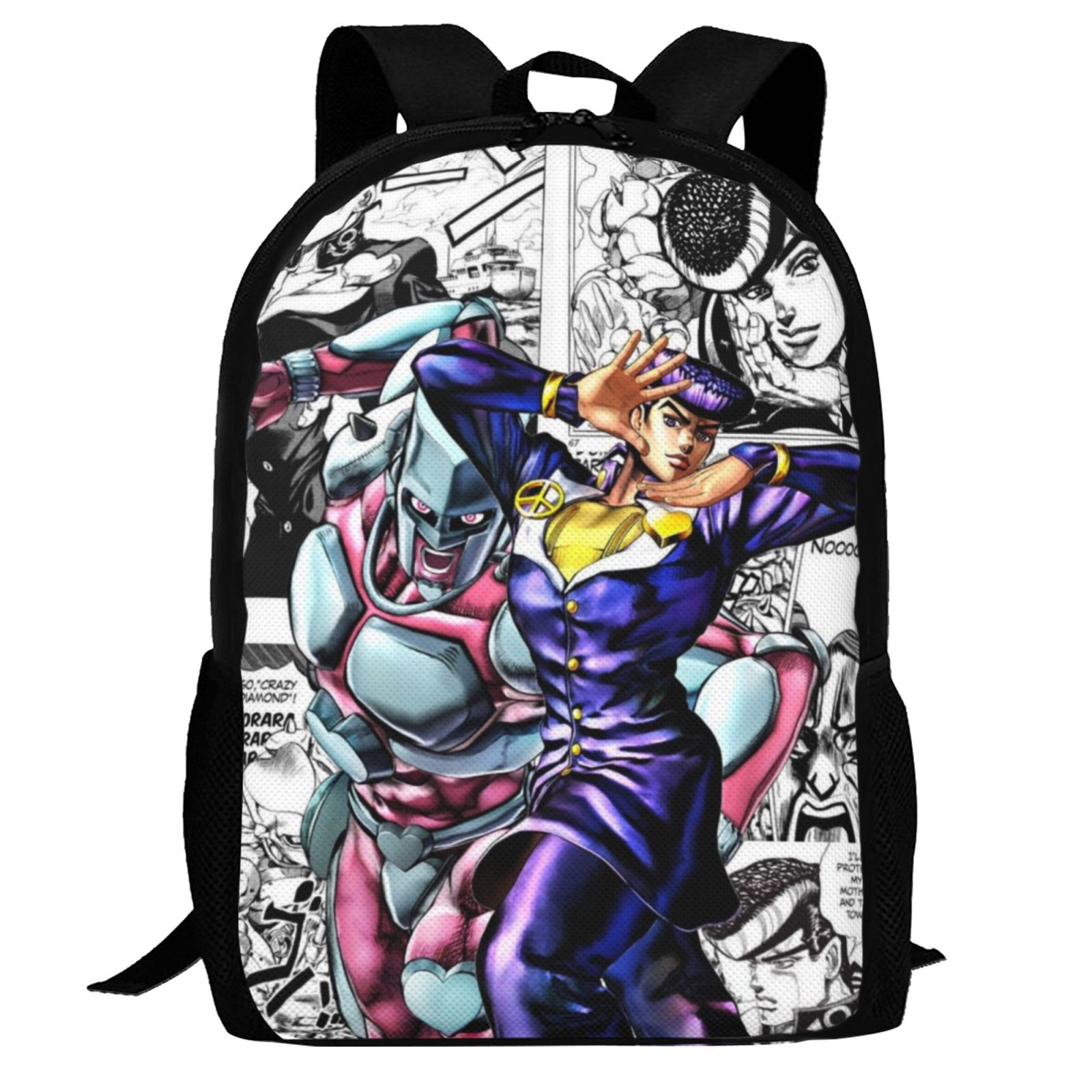 Casual Shoulder Bookbag, Jojo's Bizarre Adventure Josuke Higashikata ...