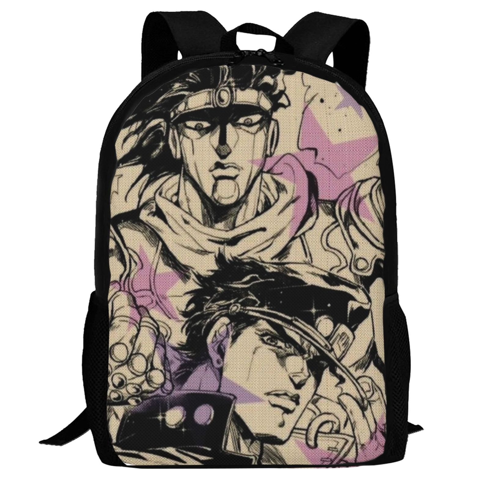 Casual Shoulder Bookbag, Jojo's Bizarre Adventure Kujo Jotaro Backpack ...