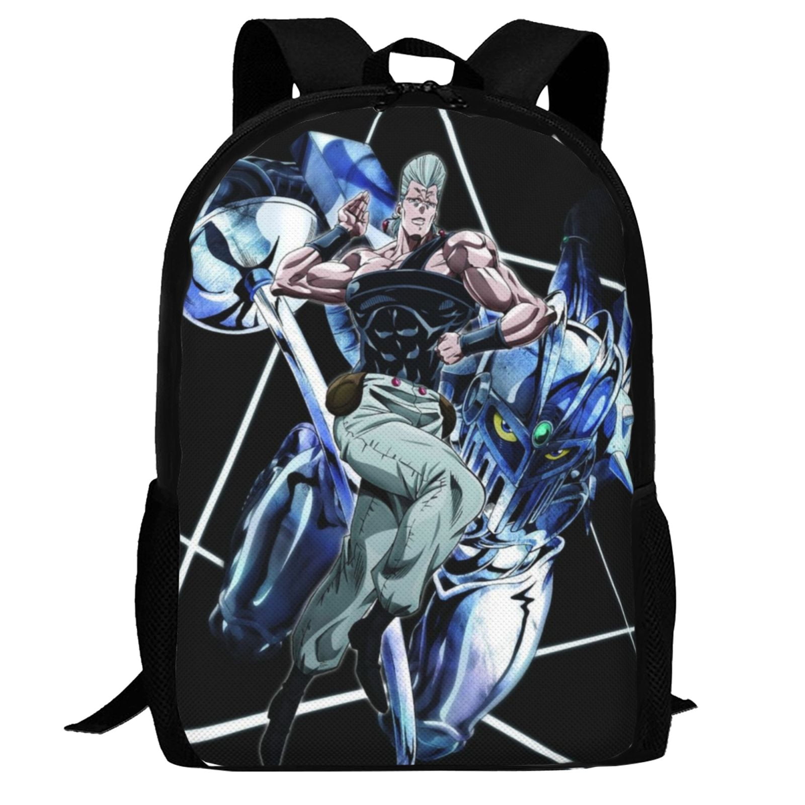 Casual Shoulder Bookbag, Jojo's Bizarre Adventure Polnareff Backpack ...
