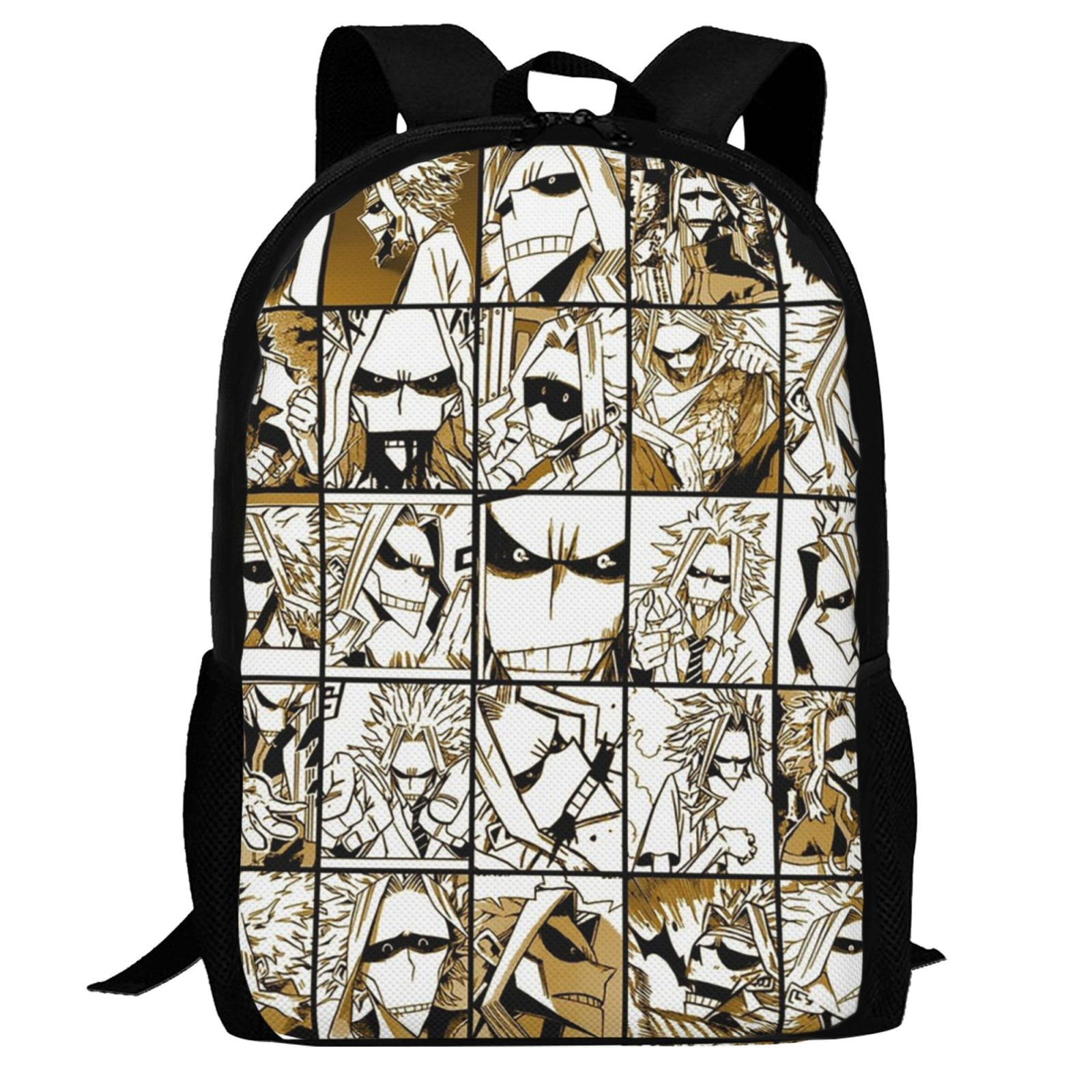 Casual Shoulder Bookbag, My Hero Academia Skinny All Might Collage ...