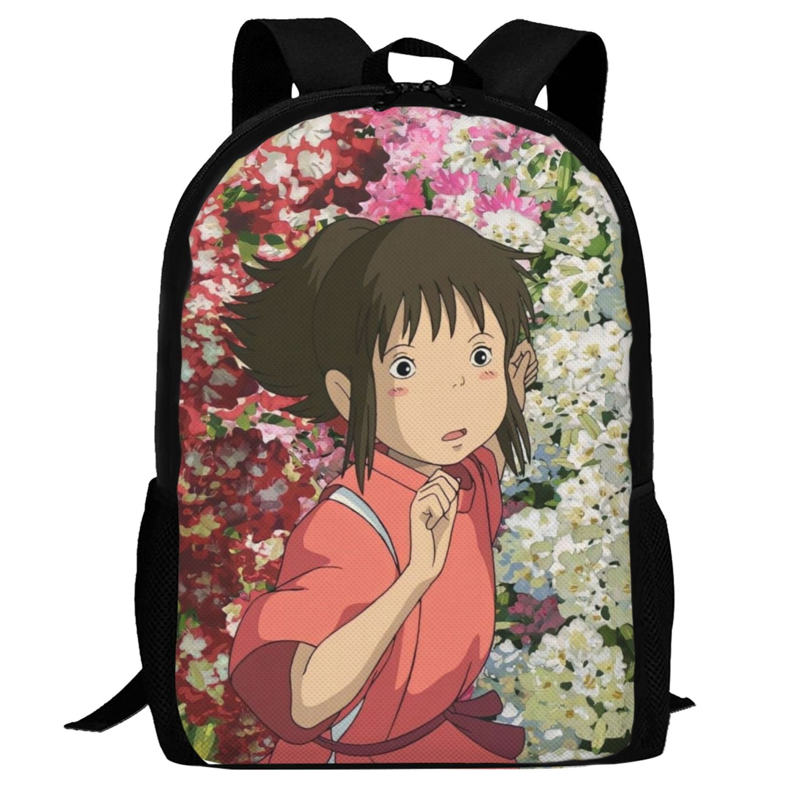 Casual Shoulder Bookbag, Spirited Away Backpack Travel Bag Knapsack For Outdoor Hiking - Walmart.com