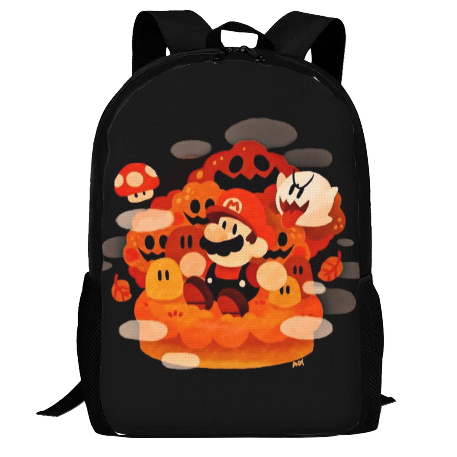 Casual Shoulder Bookbag, Super Mario Backpack Travel Bag Knapsack For ...